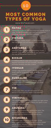 Ten of the Most Common Types of Yoga